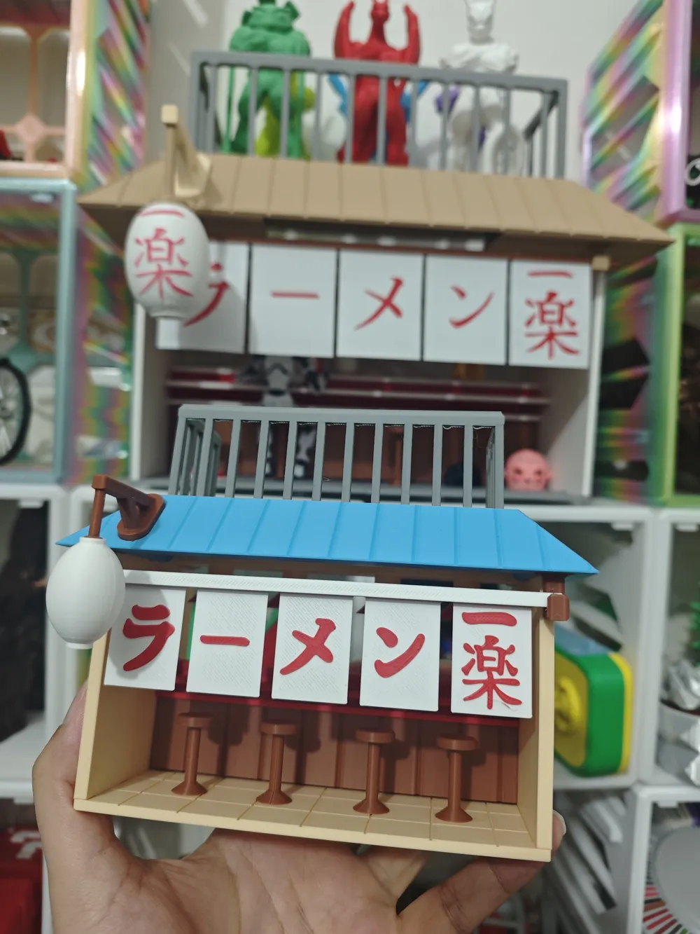 for A1 mini-NARUTO Ichiraku Ramen Shop Miniature Model - Free 3D Print ...