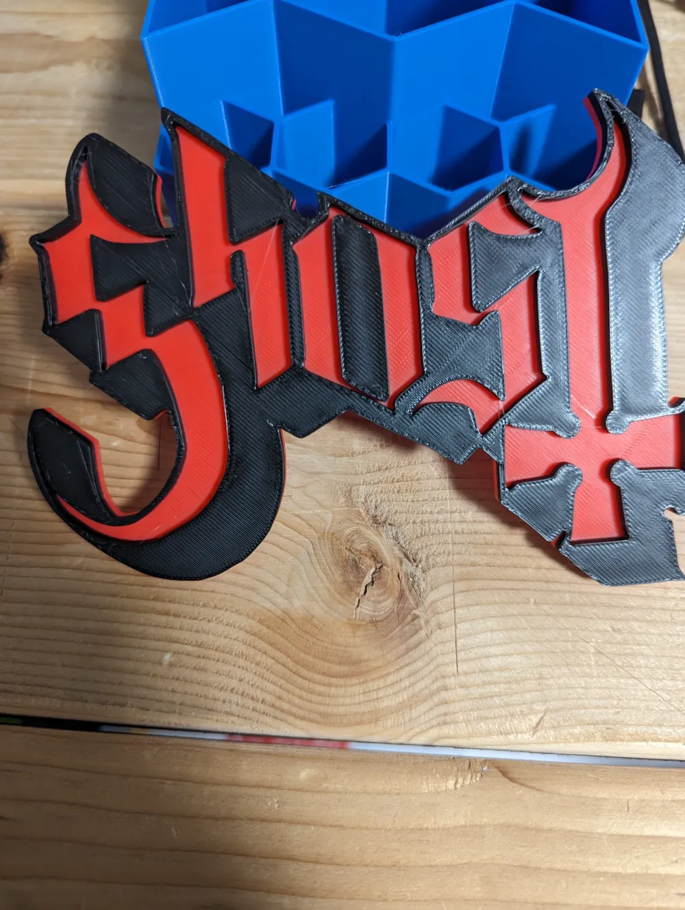 Ghost the Band logo raised 3.3mm by PAPA Emeritus IVMakerWorld ...