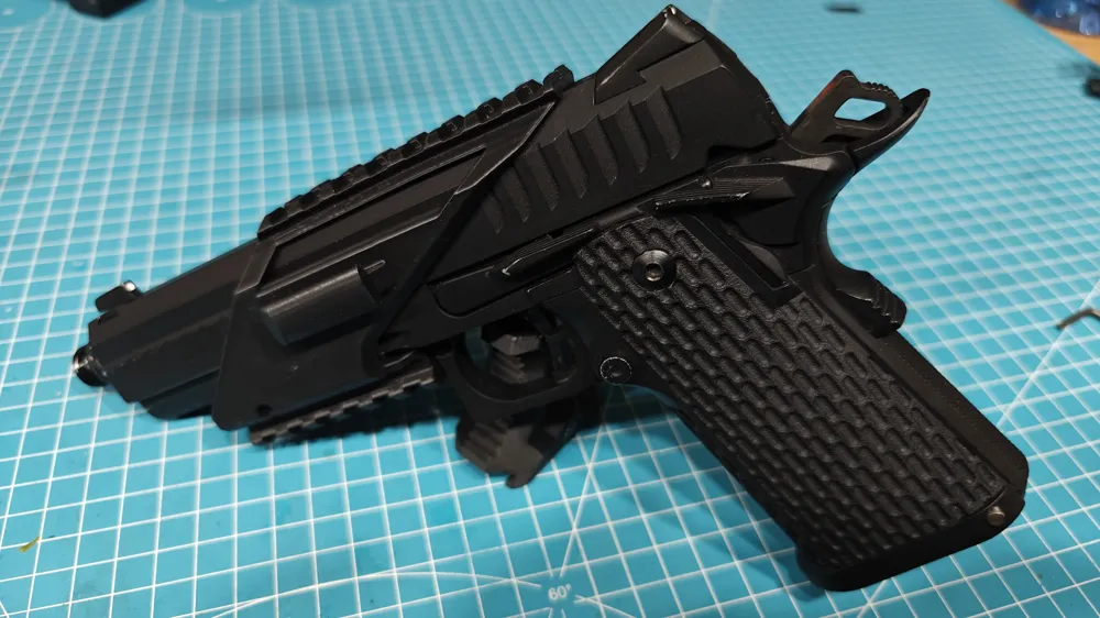 Low Profile SSP1 TopRail Adapter Universal Holster - Free 3D Print ...