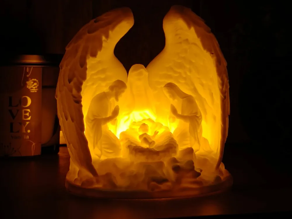 Holy Family sculpture - Free 3D Print Model - MakerWorld