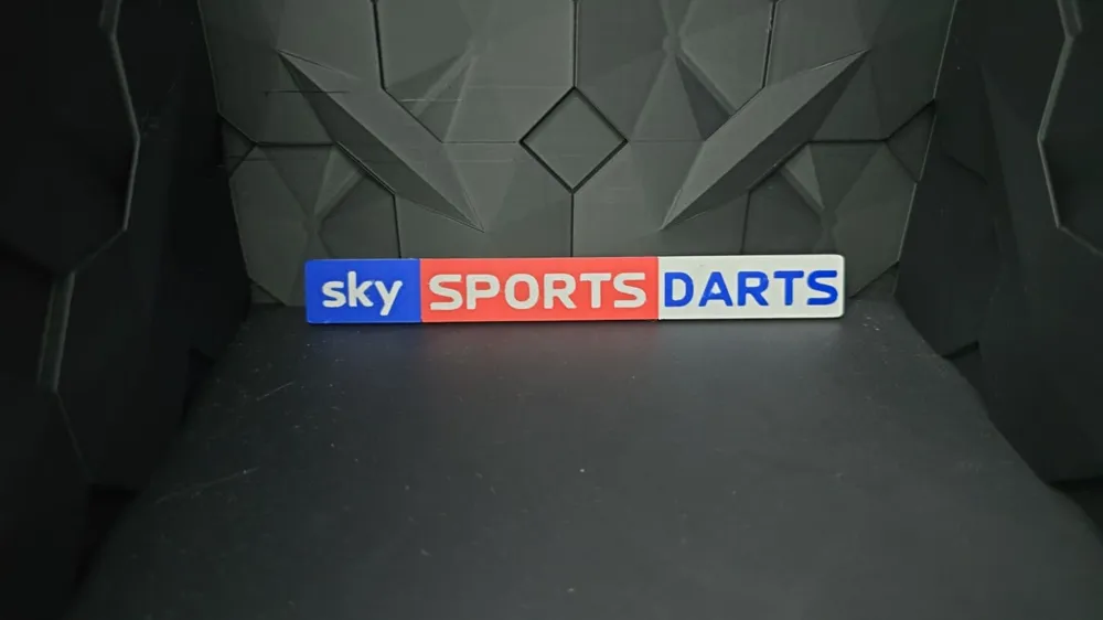 Sky Sports Darts Logo/Sign by Print Maker MakerWorld: Download Free 3D ...