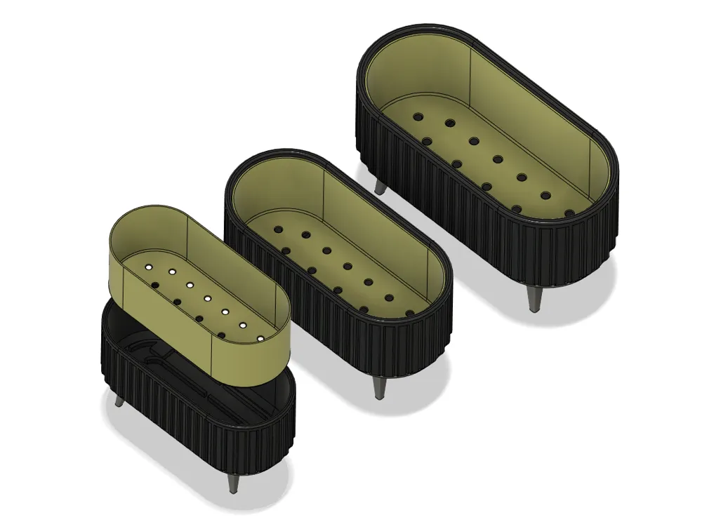 Plant Pot in 3 sizes - Free 3D Print Model - MakerWorld
