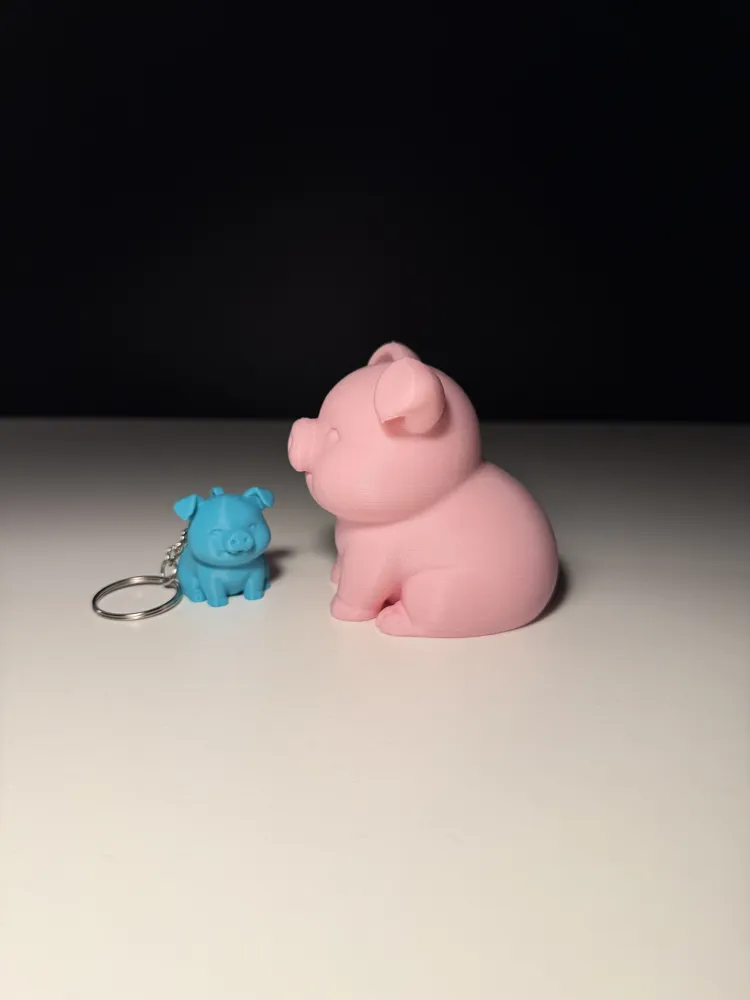 Cute Pig - Free 3D Print Model - MakerWorld