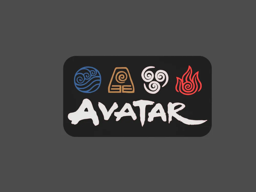 Avatar The Last Airbender ATLA Lightbox by action_jackson - MakerWorld