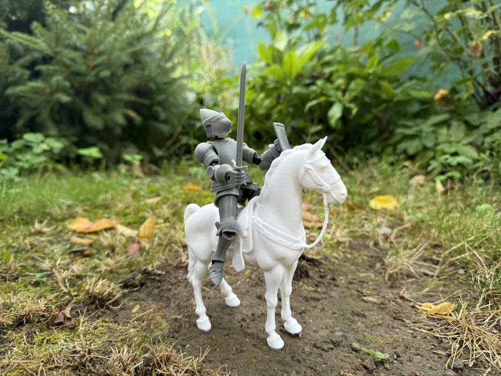 War horse for knights by Ainon3Dprint MakerWorld: Download Free 3D Models
