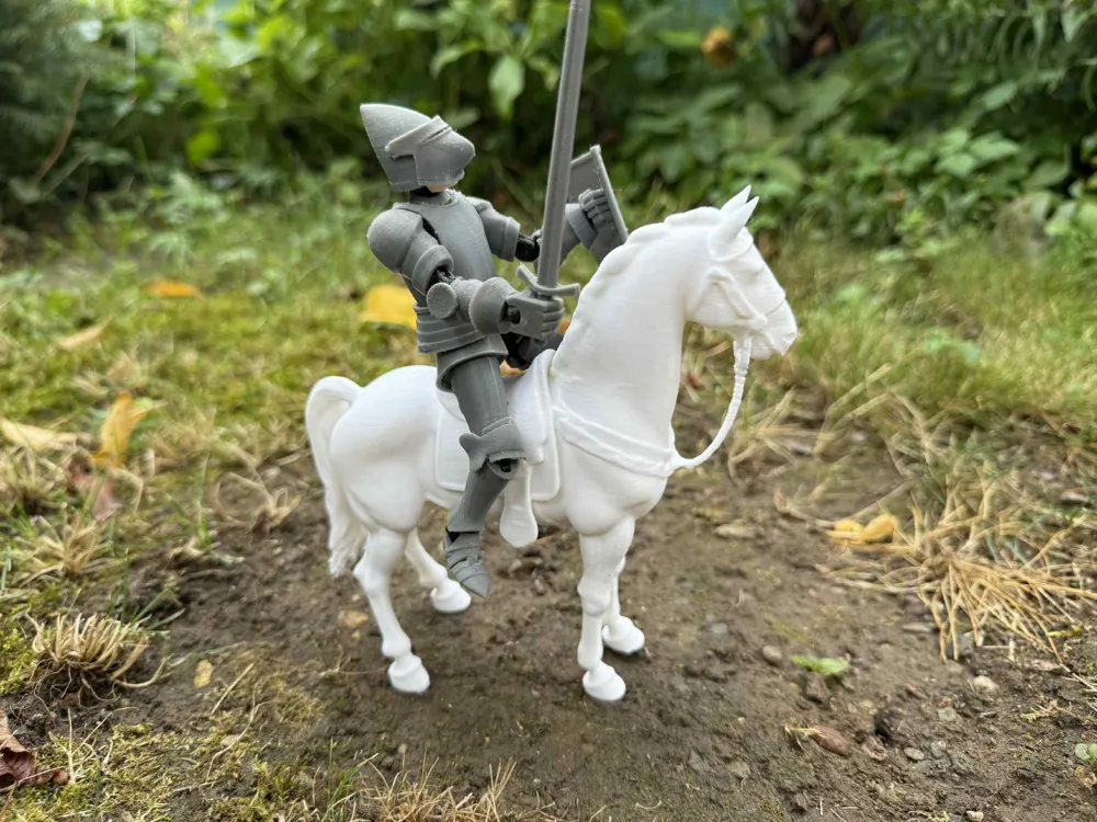 War horse for knights by Ainon3Dprint MakerWorld: Download Free 3D Models
