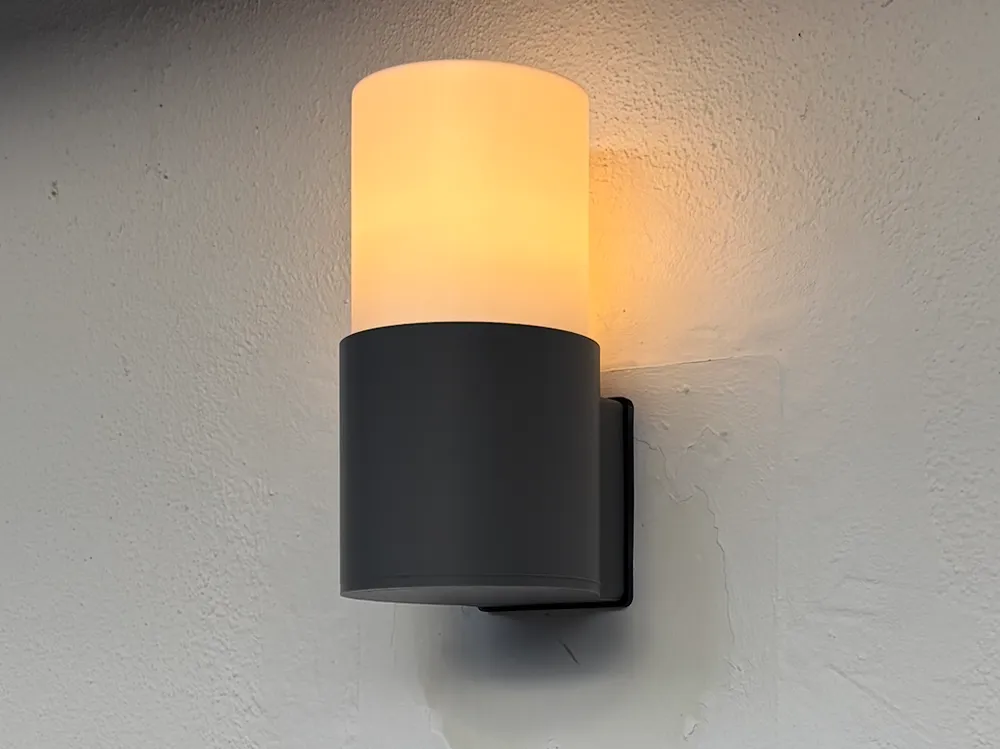 Modular Balcony Wall Lamp with E27 Socket - Free 3D Print Model ...