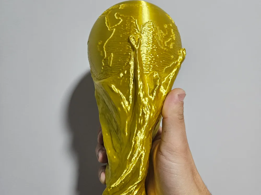 World Cup Trophy for Plaster Filling - Free 3D Print Model - MakerWorld