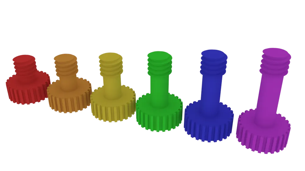 Camera / Webcam Screw - 1/4" - 20 UNC - Free 3D Print Model - MakerWorld