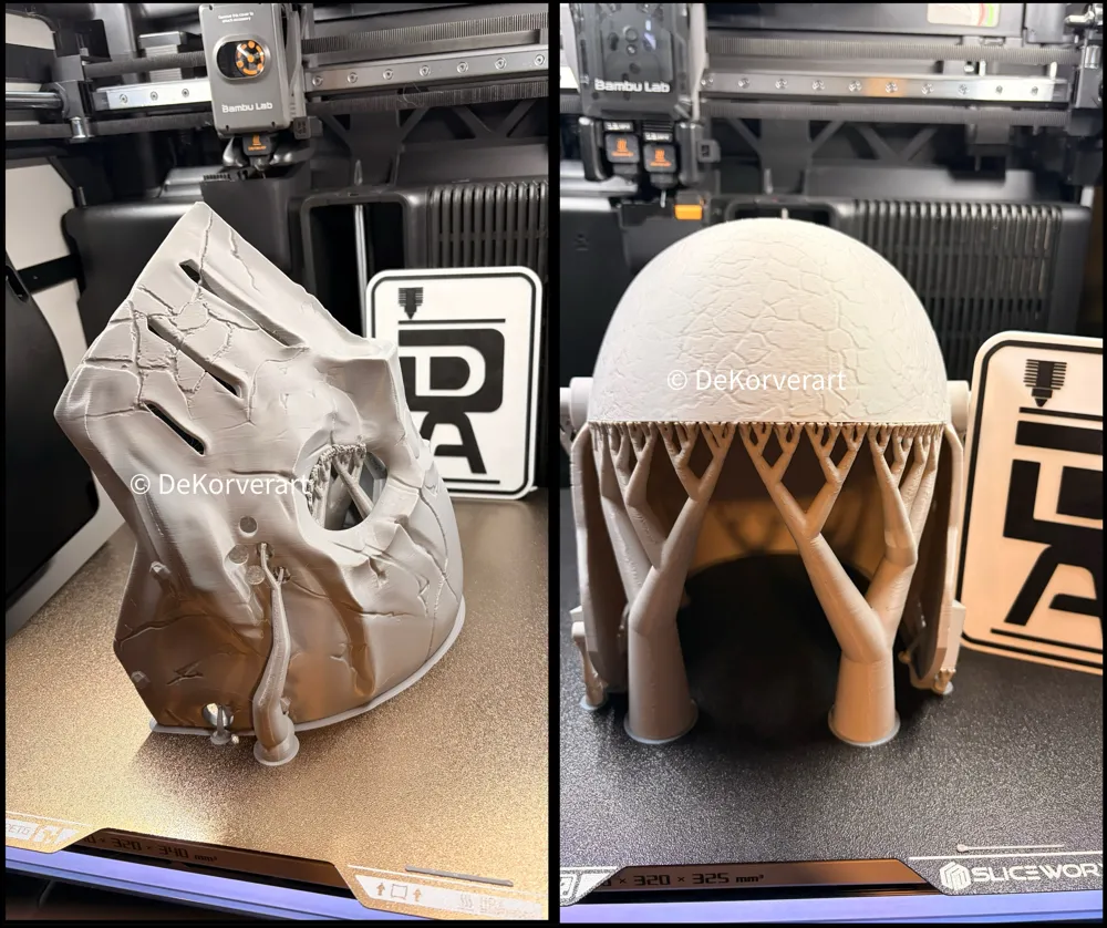 The Ghoul, Dark Knight Helmet - Free 3D Print Model - MakerWorld