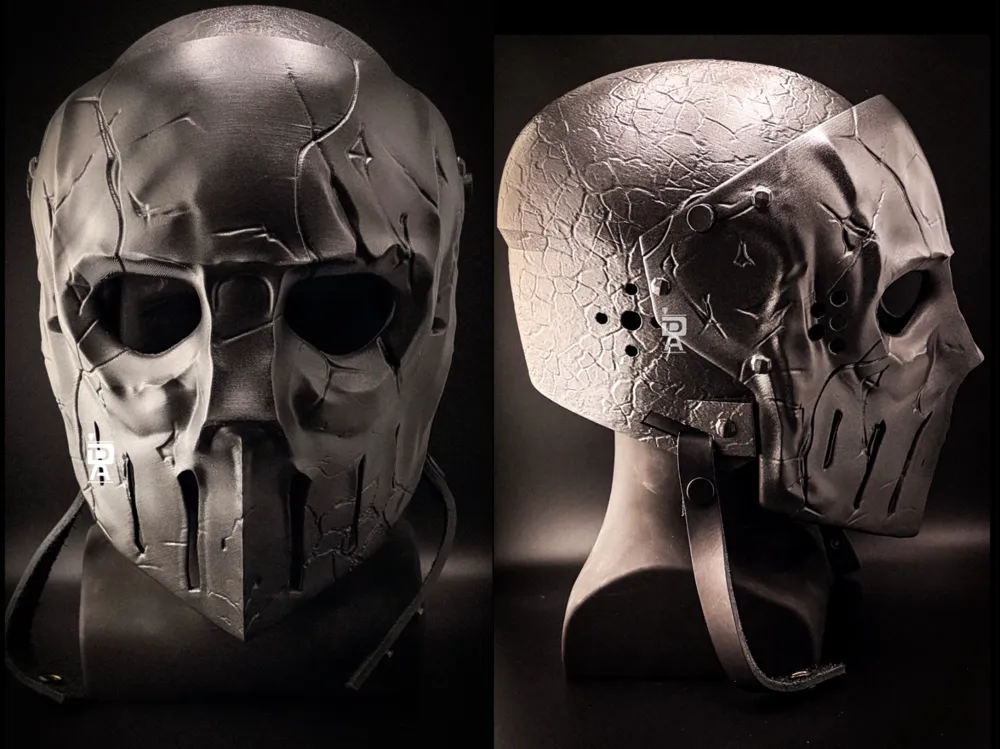 The Ghoul, Dark Knight Helmet - Free 3D Print Model - MakerWorld