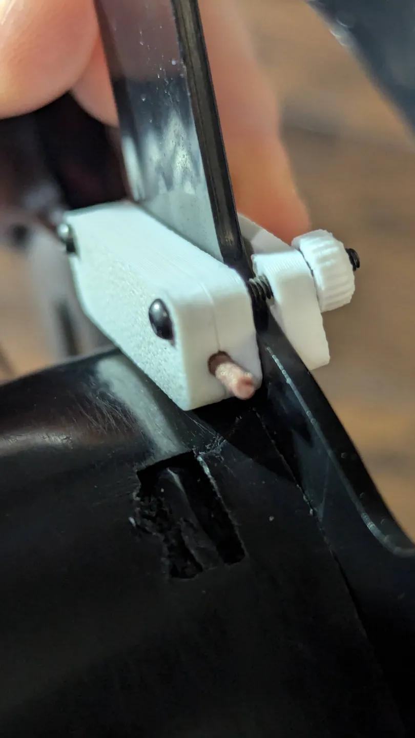 Filament Sample Spool Clamp for AMS by blackrabyte - MakerWorld