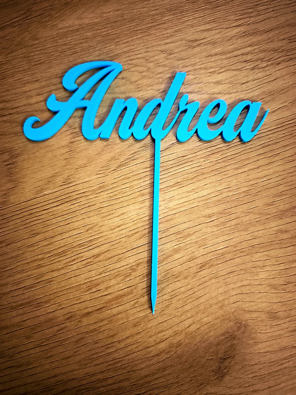 Tortentopper Name Andrea – Kostenloses 3D-Druckmodell – MakerWorld