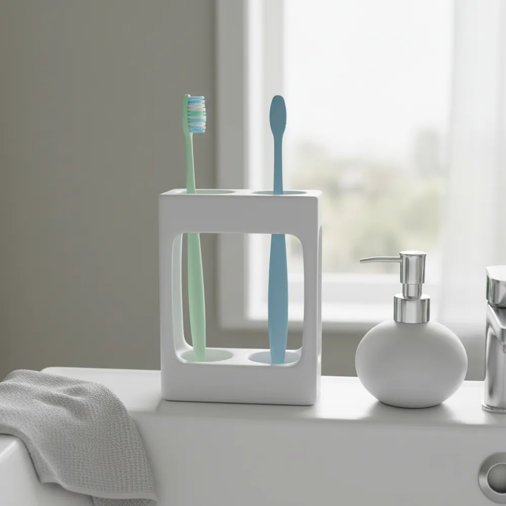 Modern Toothbrush Holder - Minimalist Organizer by Juganof MakerWorld ...