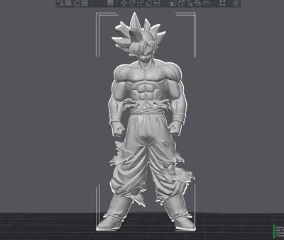 Life-Size Ultra Instinct Goku by Ryan - MakerWorld