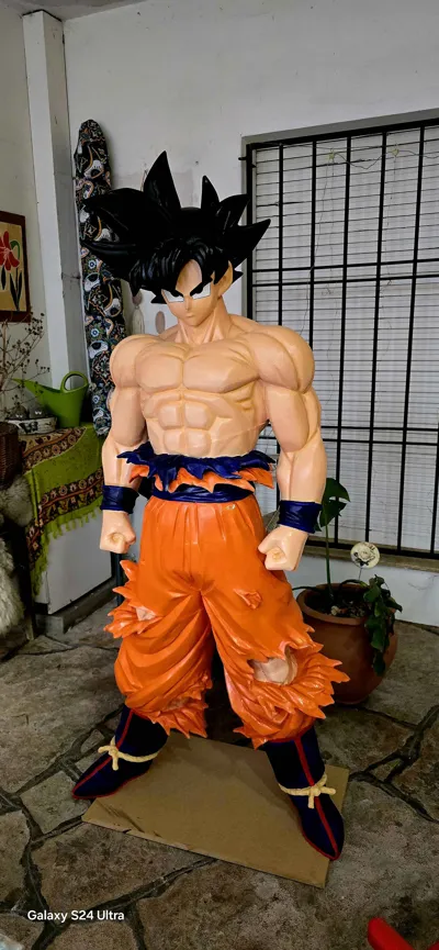 Life-Size Ultra Instinct Goku - Free 3D Print Model - MakerWorld