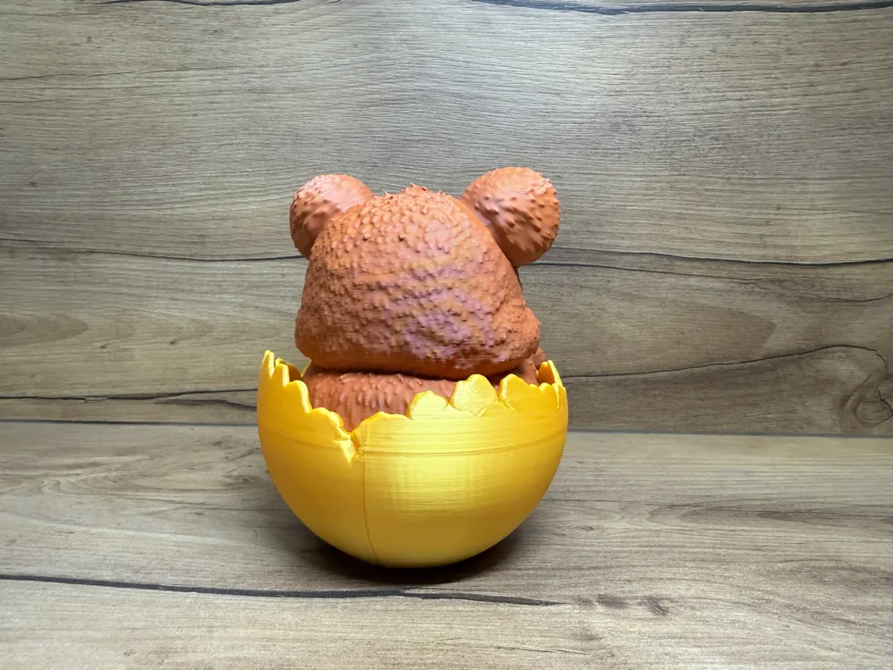 Bear Shell multipart no AMS - Free 3D Print Model - MakerWorld