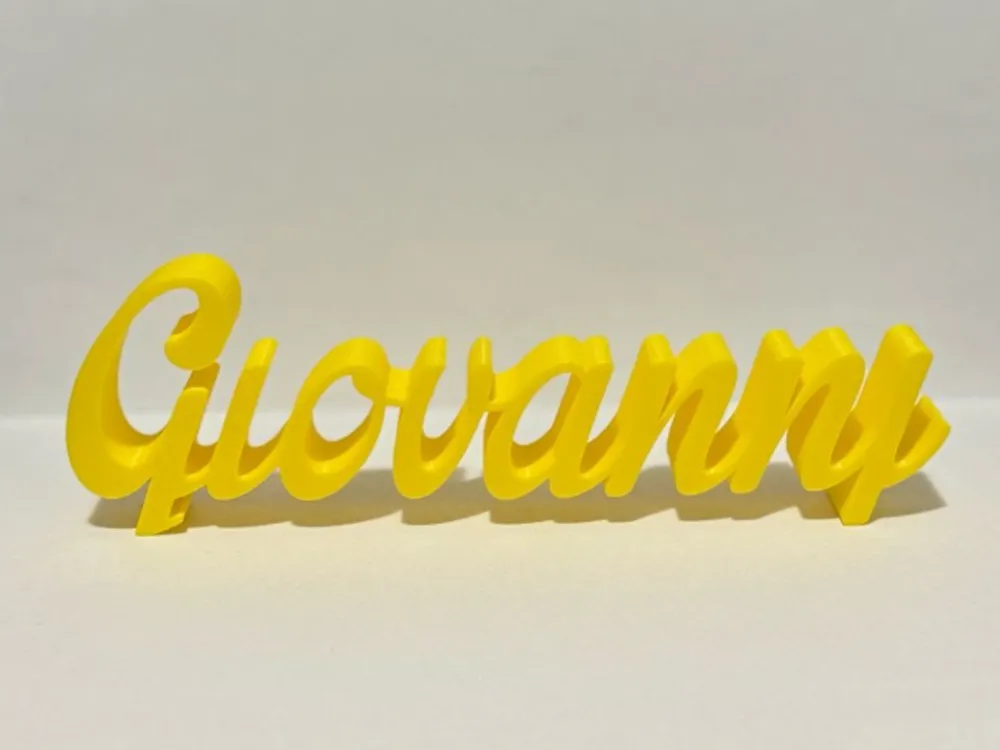 Cursive Name Giovanni by Giacomo92MakerWorld: Download Free 3D Models