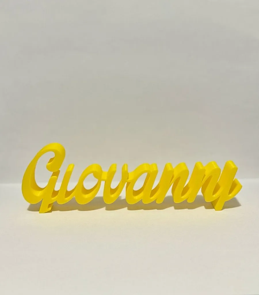 Cursive Name Giovanni by Giacomo92MakerWorld: Download Free 3D Models