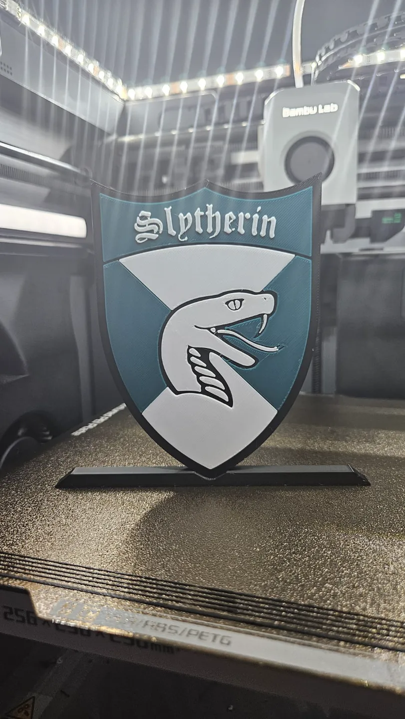 Slytherin Logo Table Stand by 5kyrunn3r - MakerWorld
