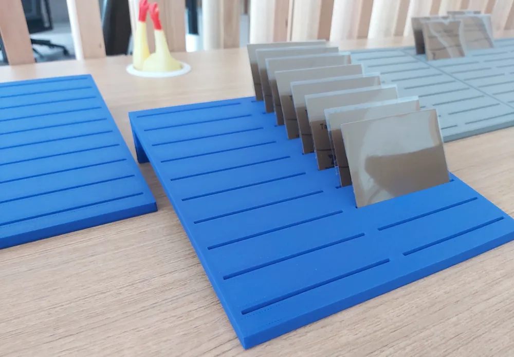 Event Nametag Display Rack by TassieDevilGuy - MakerWorld