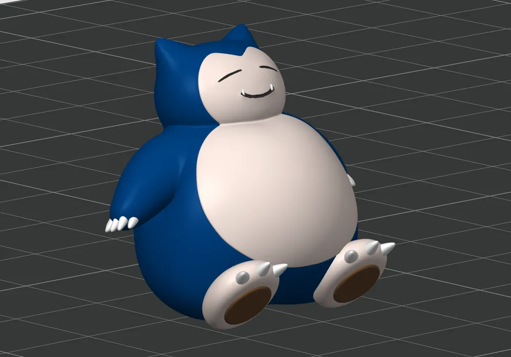 Snorlax Pokemon - Free 3D Print Model - MakerWorld