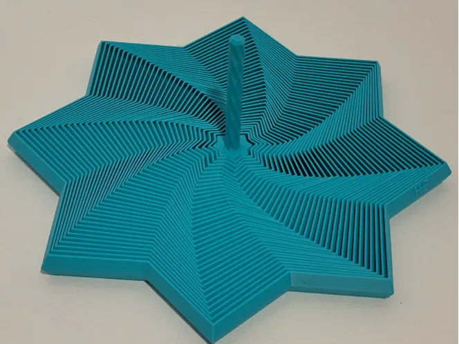 Sensory Star Collapsable Fidget Toy BIG - Free 3D Print Model - MakerWorld