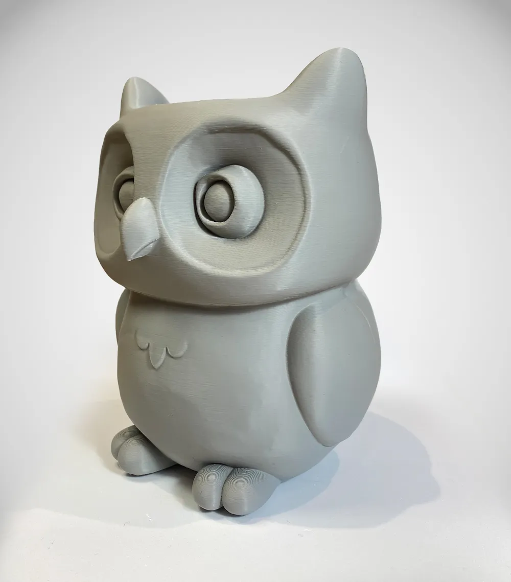 Critter Bowl: Owl - Free 3D Print Model - MakerWorld