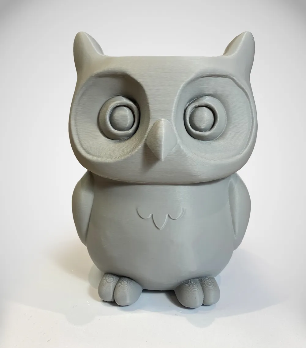 Critter Bowl: Owl - Free 3D Print Model - MakerWorld
