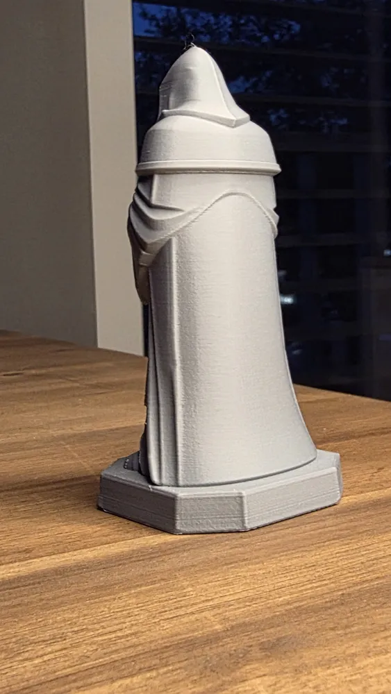 Hooded Paladin Cleric Statue | Sword Guardian - Free 3D Print Model ...