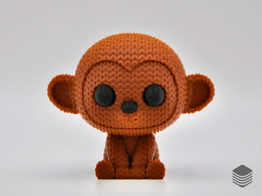 Knitted Monkey - Free 3D Print Model - MakerWorld