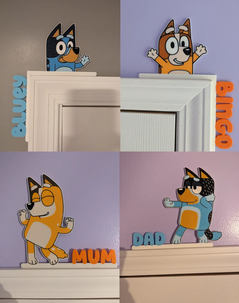 Bluey Door Corner (2 AMS Version) by dakjones82 - MakerWorld