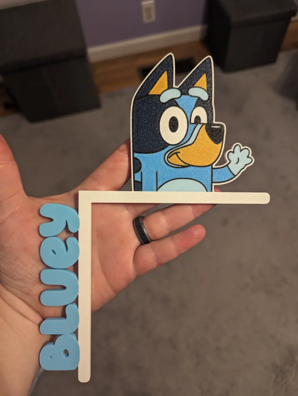Bluey Door Corner (2 AMS Version) by dakjones82 - MakerWorld