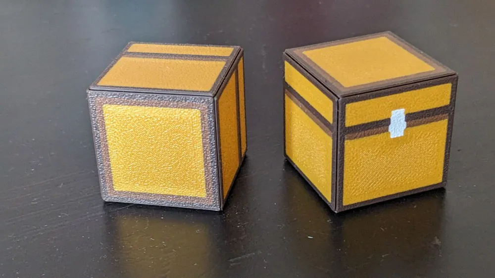 Minecraft Chest Block by kirimba MakerWorld: Download Free 3D Models