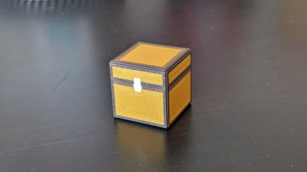 Minecraft Chest Block by kirimba MakerWorld: Download Free 3D Models