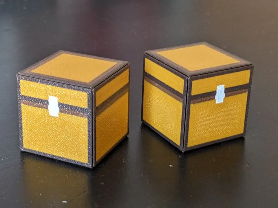 Minecraft Chest Block - Free 3D Print Model - MakerWorld