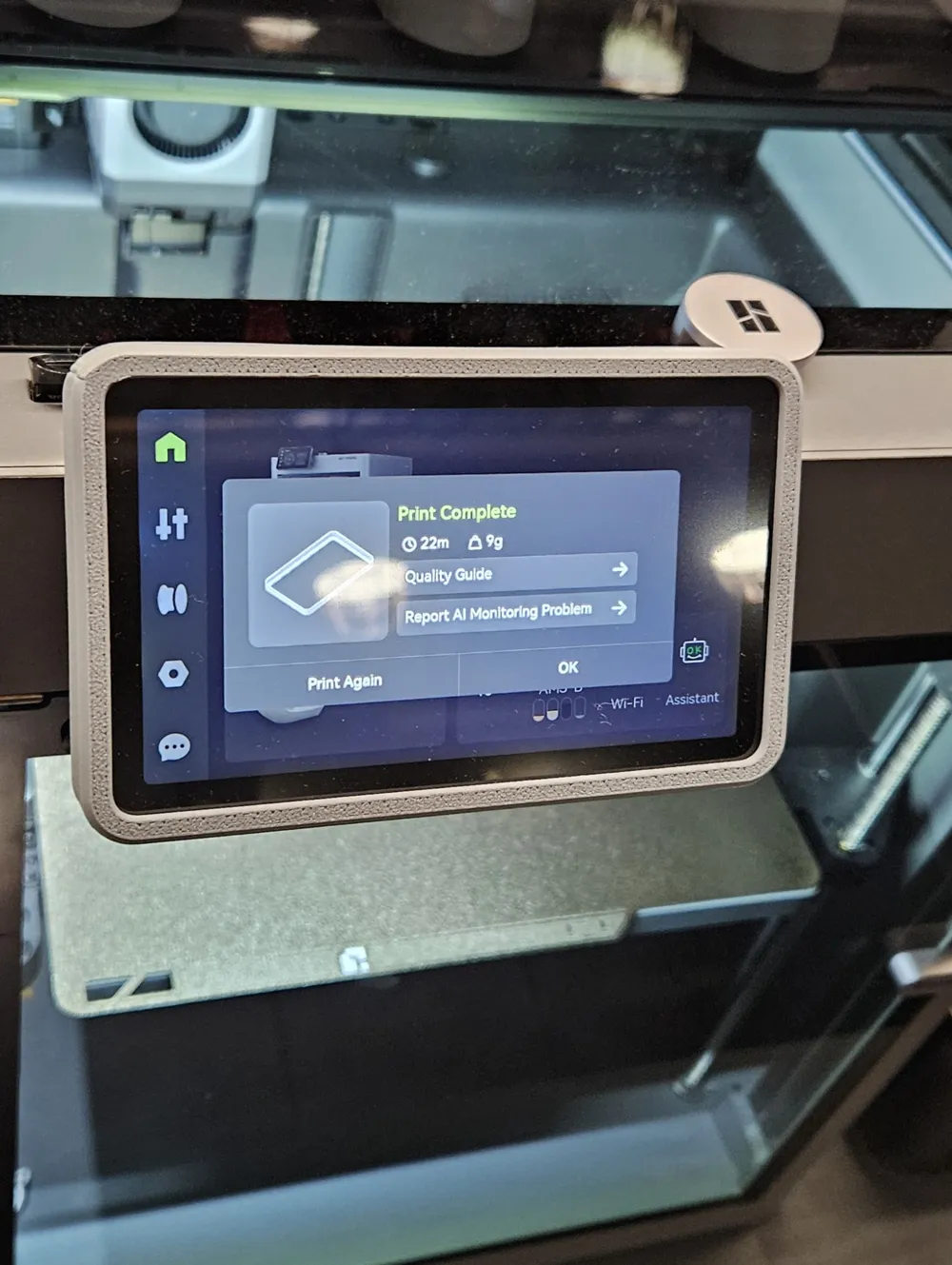 Bambu Lab P2S Screen Protector Pivot Frame - Free 3D Print Model ...