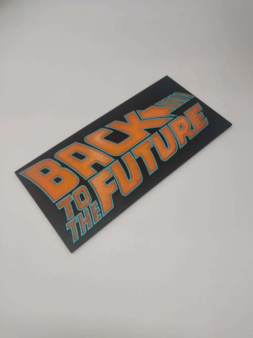 Back To The Future (BTTF) 3D Logo by AWPrintz - MakerWorld