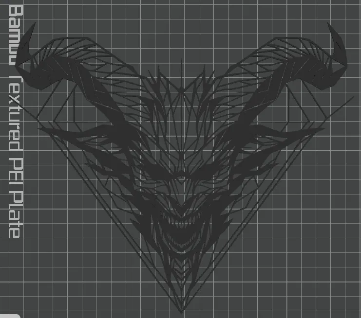 Geometric Demon by JASAA3D - MakerWorld