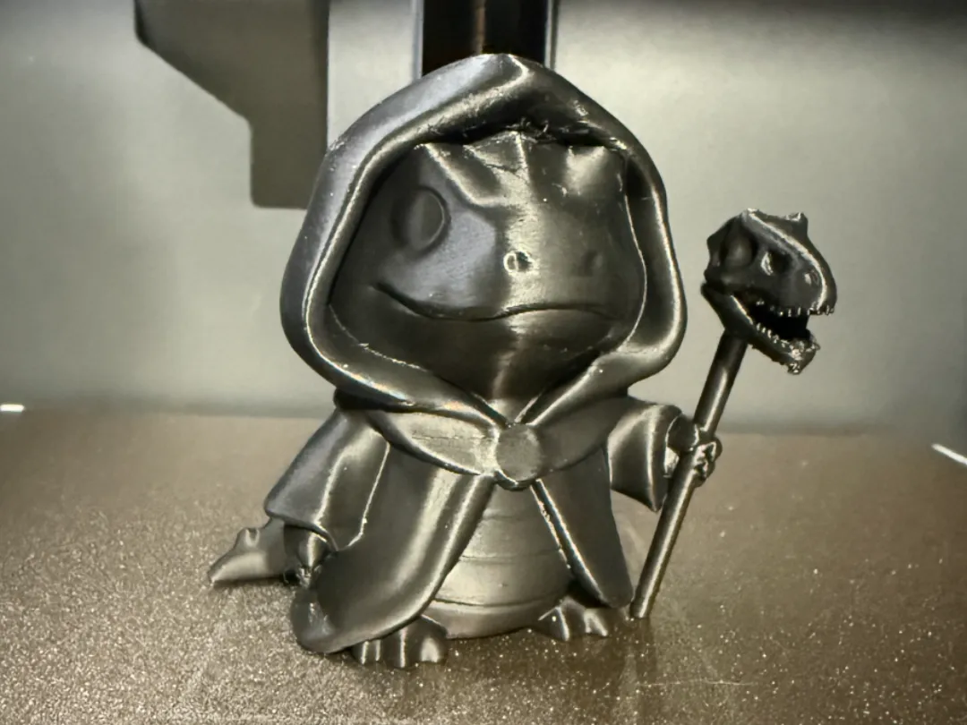 Dark Wizard Dino Figurine Fantasy Hooded Dinosaur - Free 3D Print Model ...