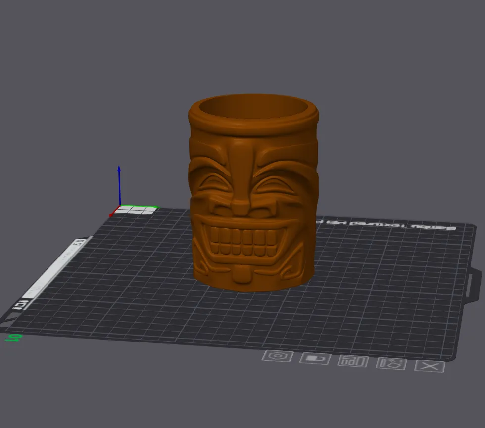 tiki can koozie - Free 3D Print Model - MakerWorld