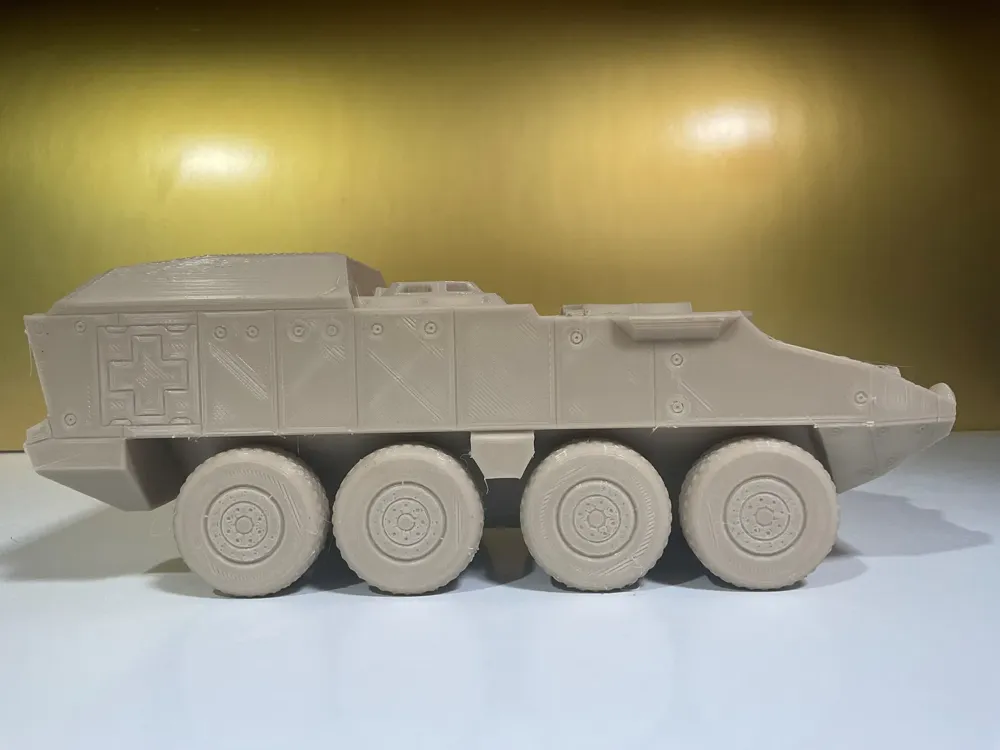 Stryker M1133 Medical Evacuation Vehicle Shared by scottobear - MakerWorld