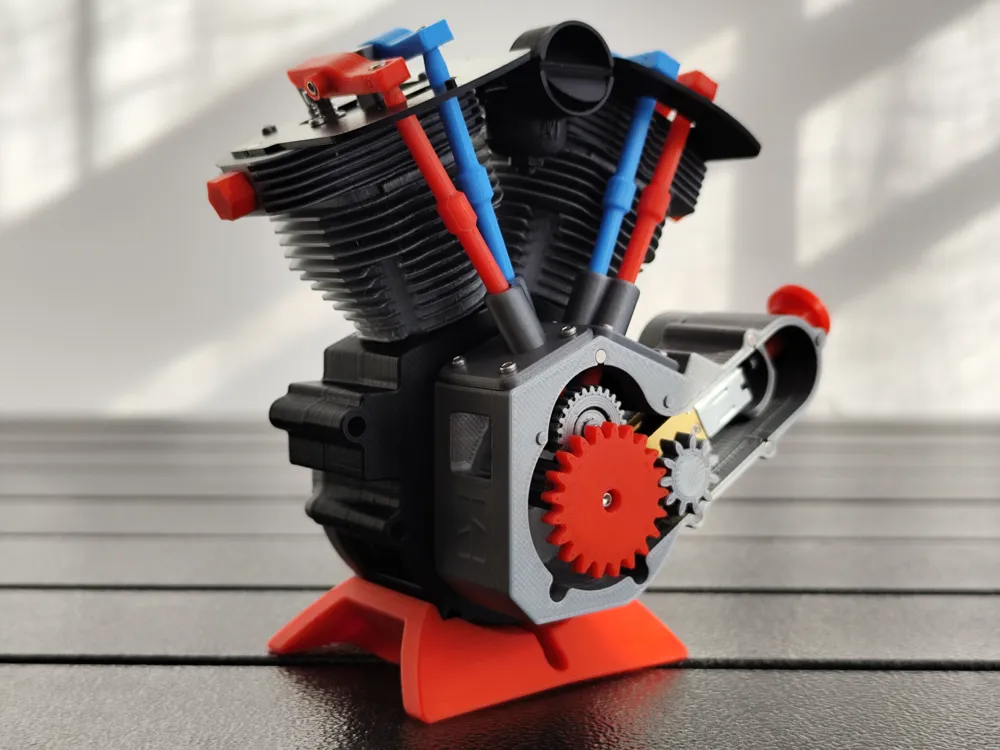 Engine Model 60% scale version Remixed by iamwhoiam MakerWorld ...