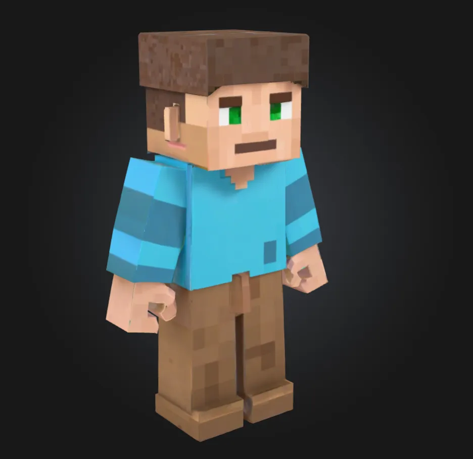 Minecraft | Steve by paoloronco MakerWorld: Download Free 3D Models