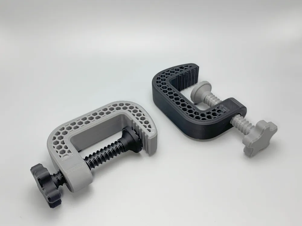Woodworking Clamp (Sturdy and Practical) - Free 3D Print Model - MakerWorld