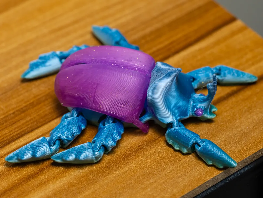 Scarab - Articulated by 🔵 MontoyaMaker MakerWorld: Download Free 3D Models