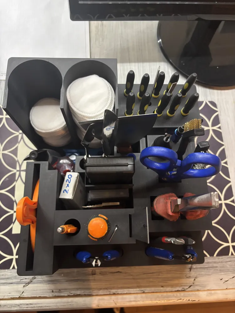 Post-production tool organizer for 3D printed - Free 3D Print Model ...
