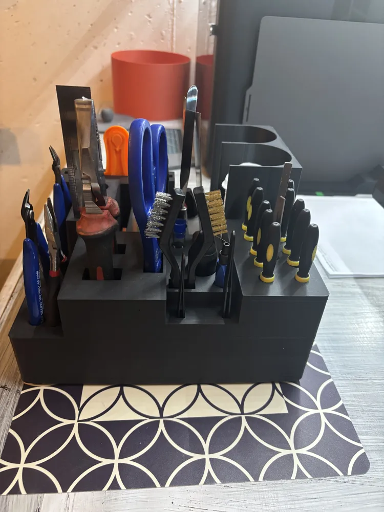 Post-production tool organizer for 3D printed - Free 3D Print Model ...