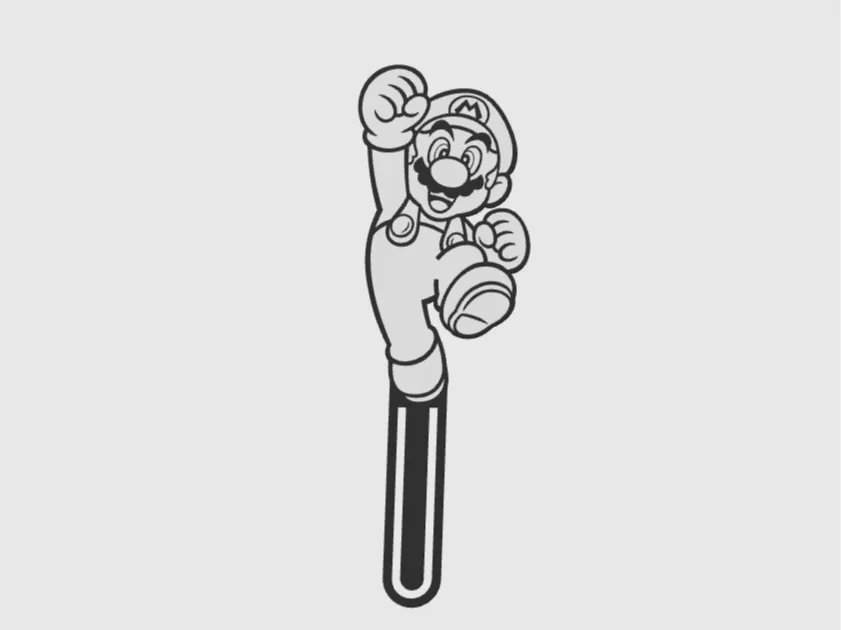 BookMark Super Mario Nintendo Cute Kawaii by TeraBite - MakerWorld