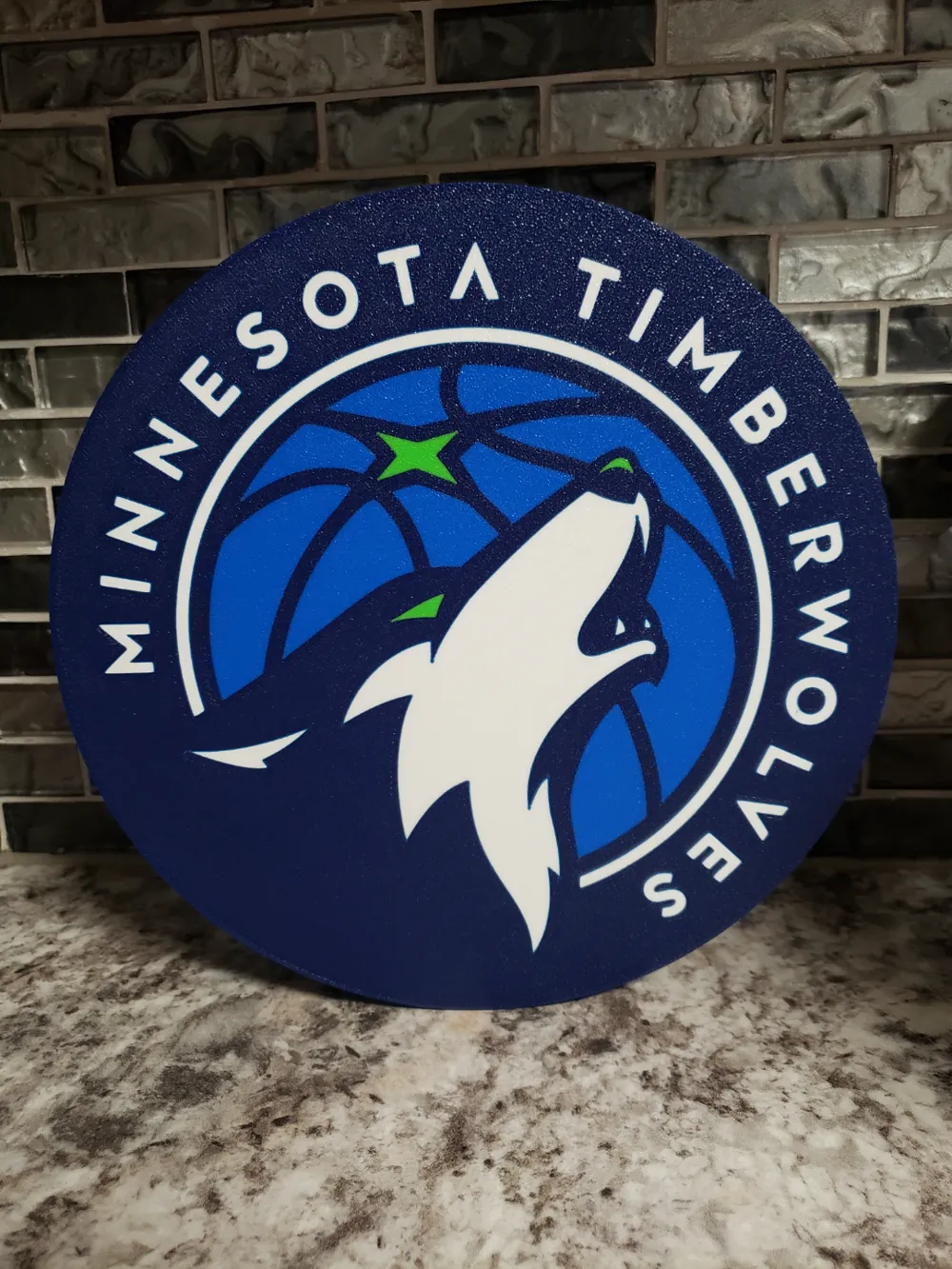 Timberwolves Light Box Sign by FrozenNorth - MakerWorld